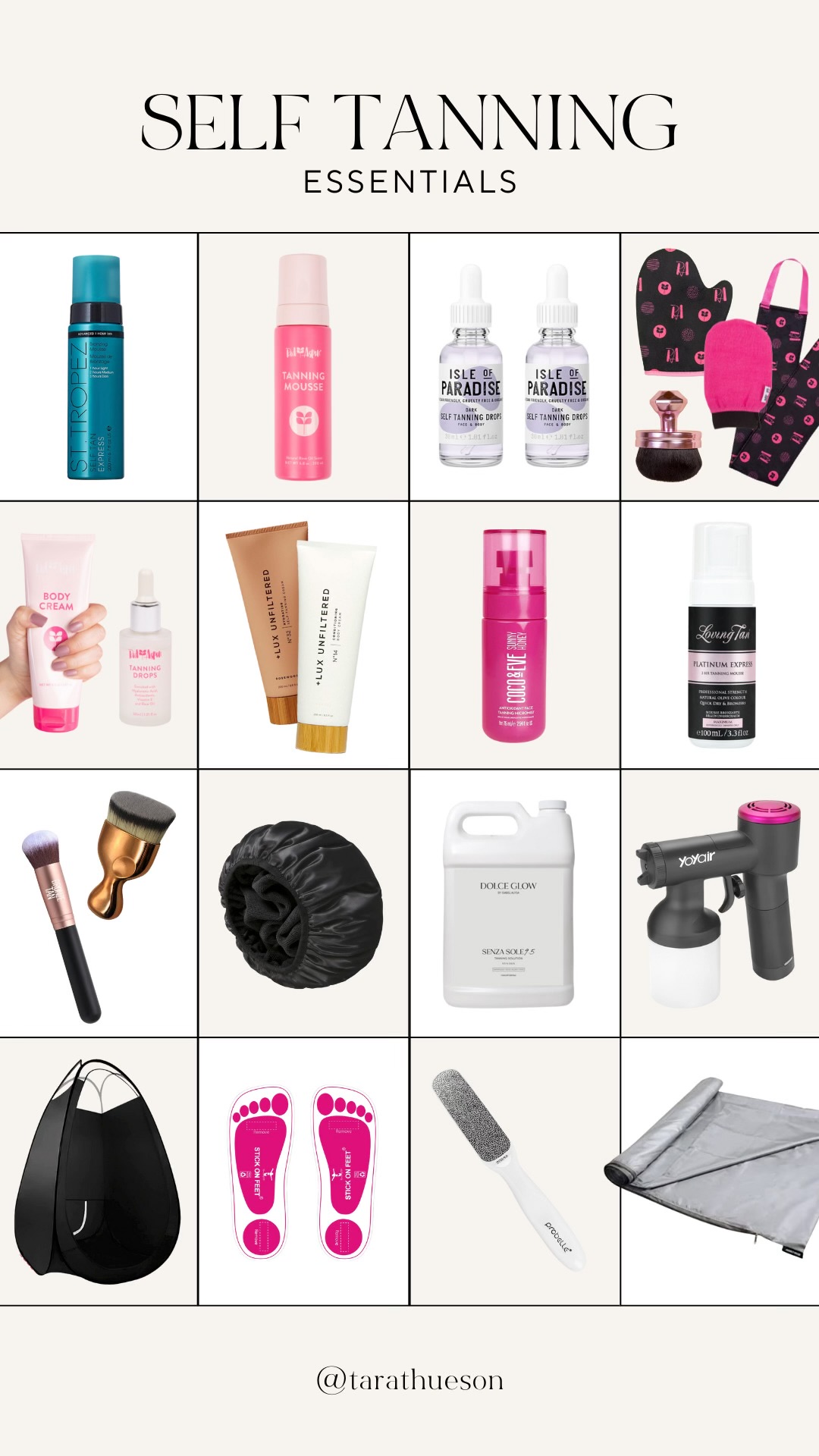 Self Tanning Essentials – Tara Thueson